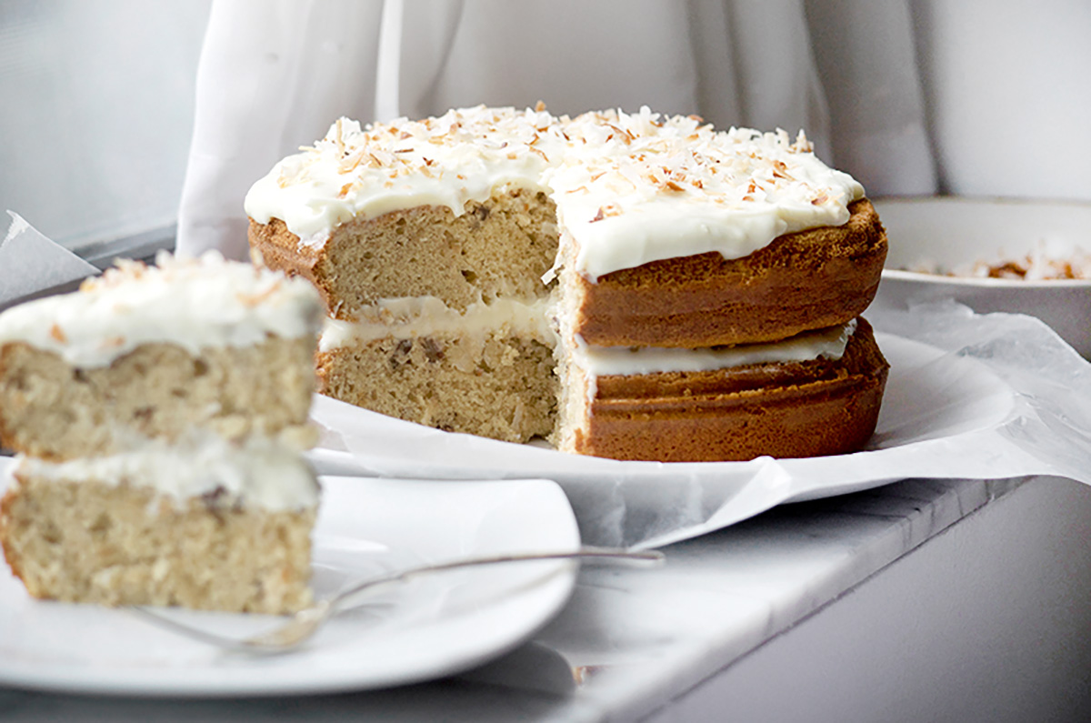 Italian Cream Cake - Obsessive Cooking Disorder