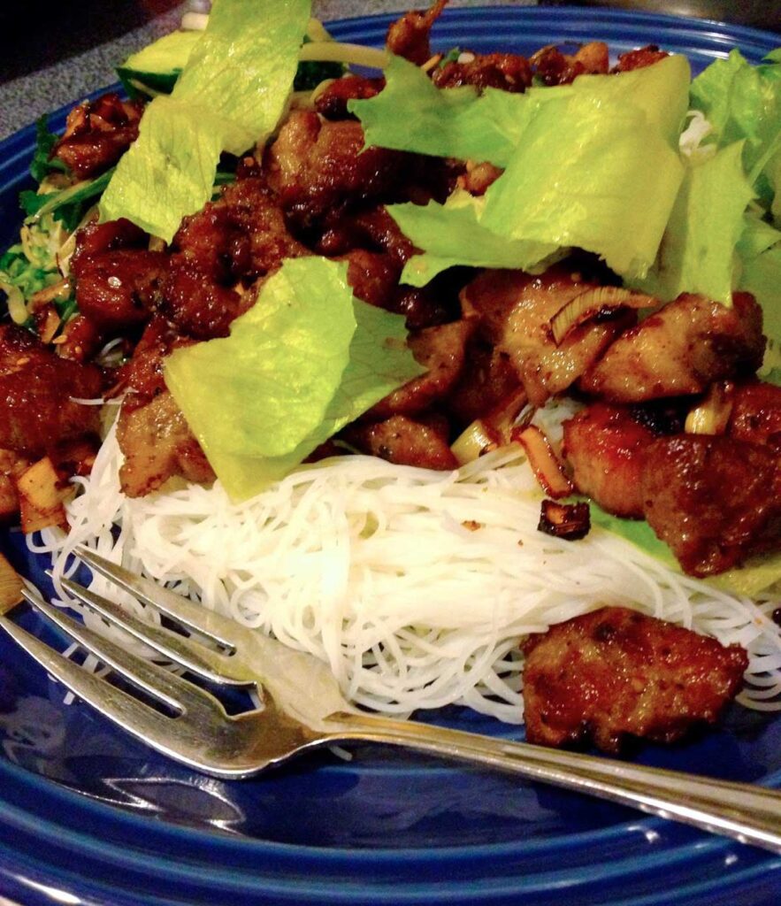 Vietnamese Grilled Pork with Lemongrass-Thit Nuong - Obsessive Cooking ...