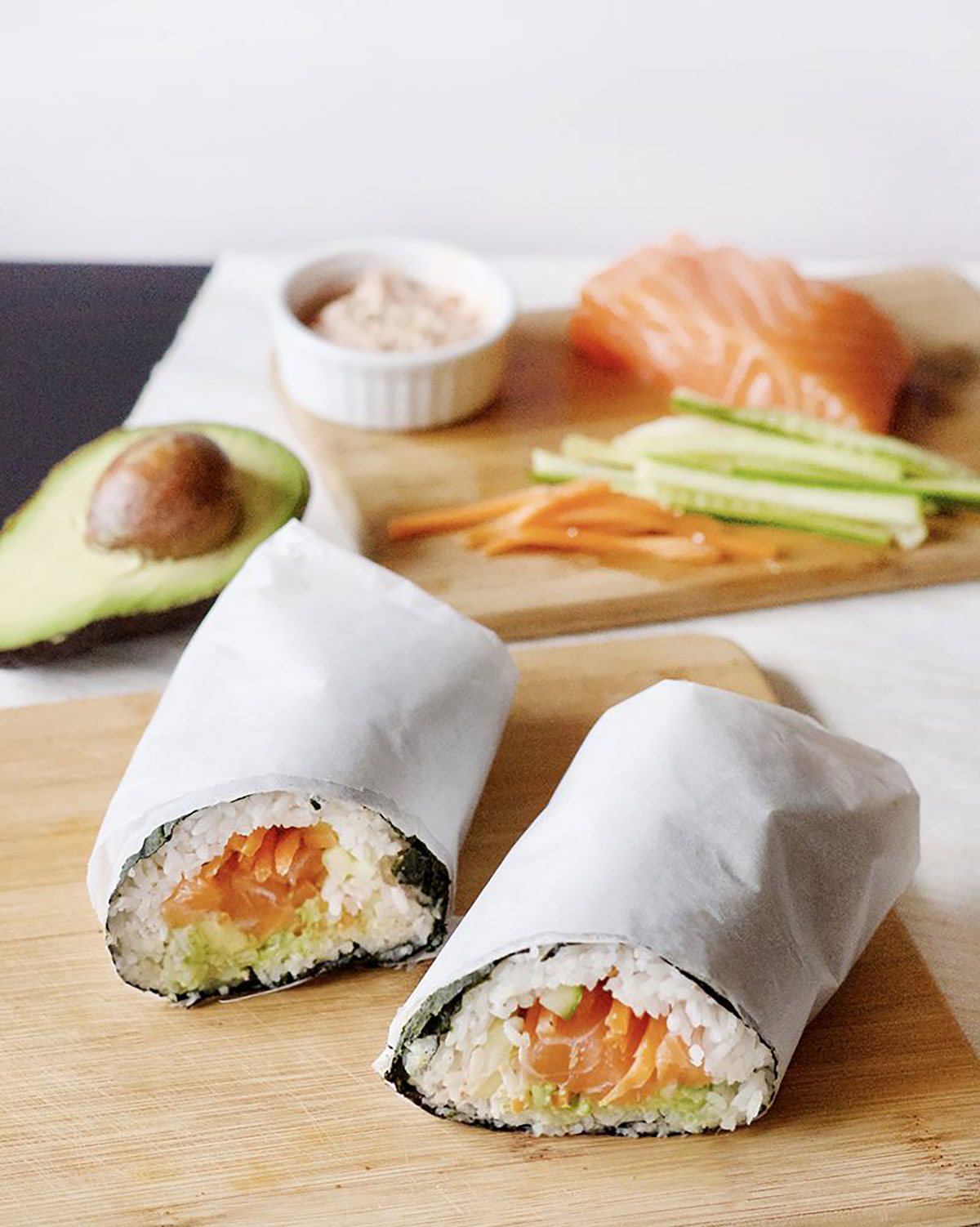 Sushirrito (Sushi Burrito) - Obsessive Cooking Disorder