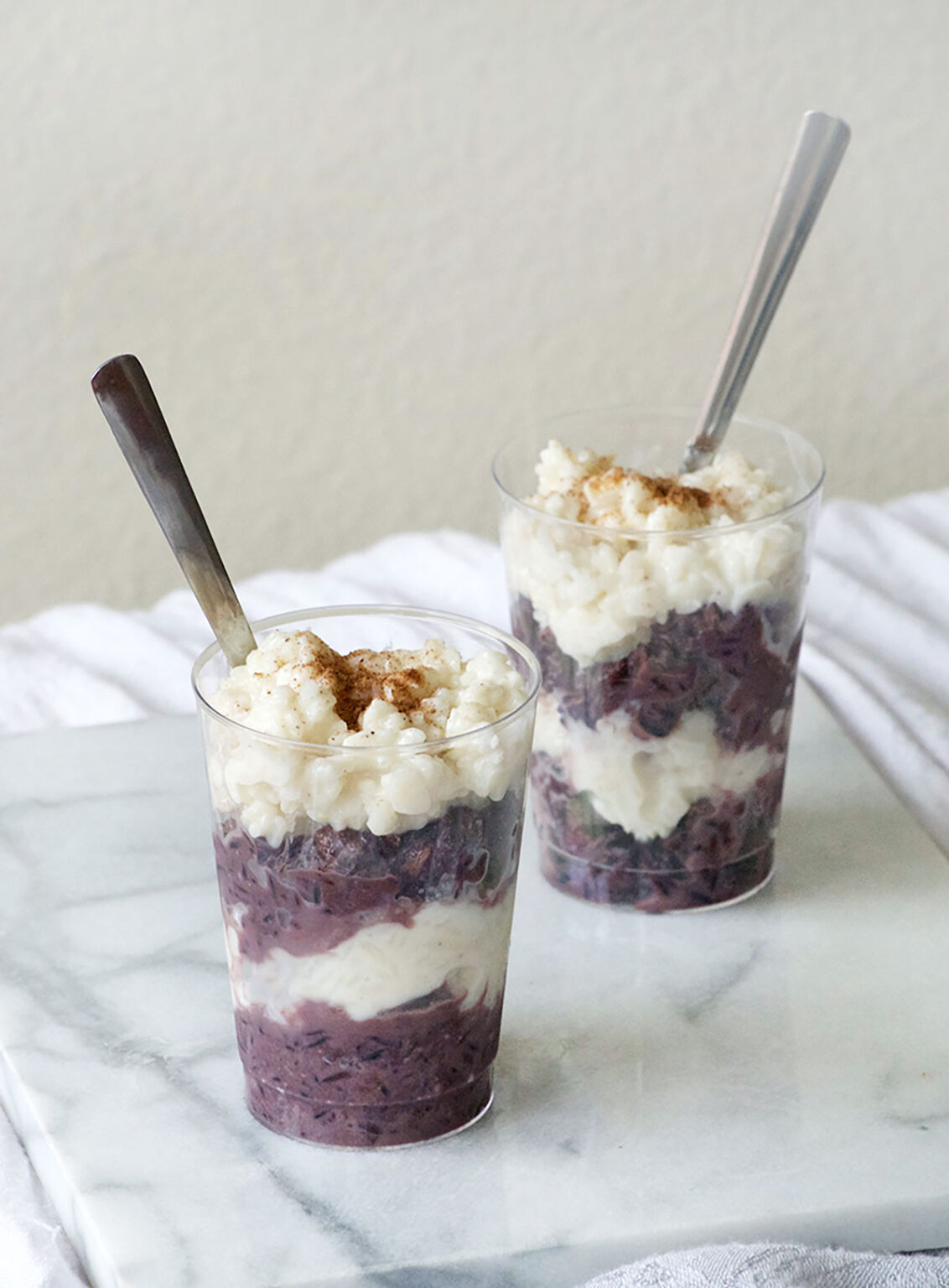 Black and White Forbidden Rice Pudding - Obsessive Cooking Disorder